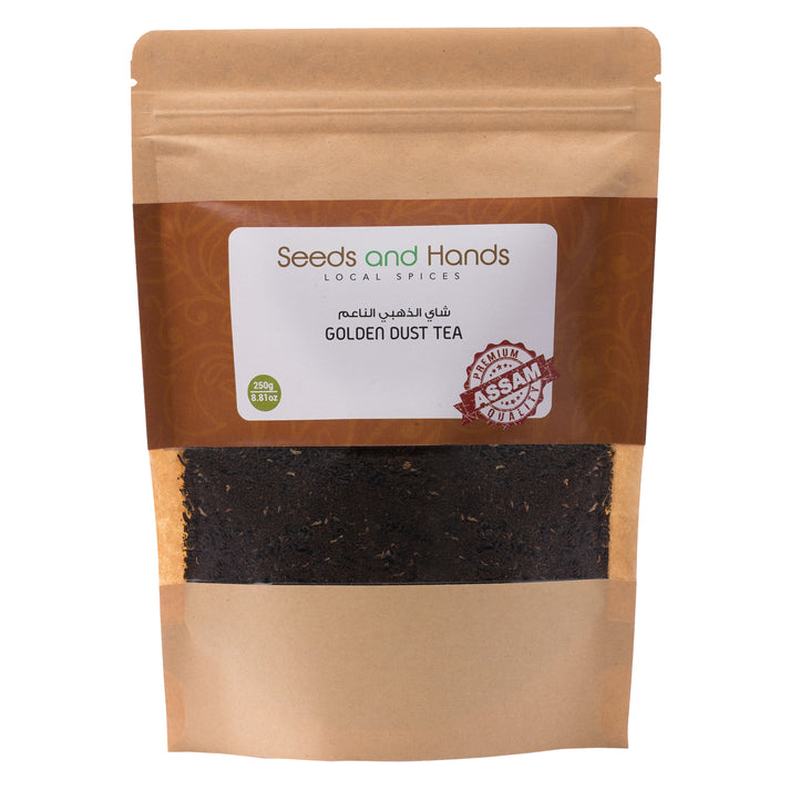 Assam Golden Dust Tea Powder – Seeds and Hands